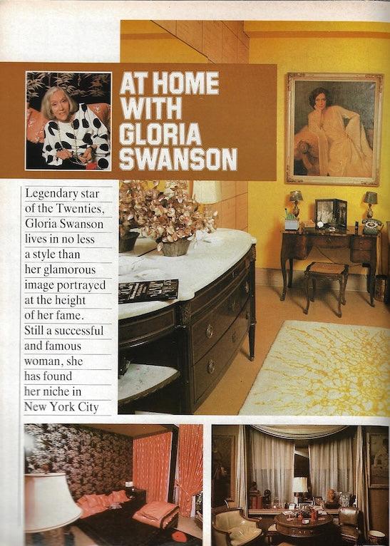 Ideal Home Magazine - GLORIA SWANSON At Home – magazine canteen