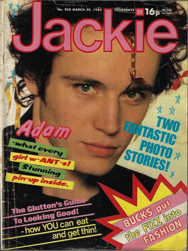 Jackie Magazine - Adam Ant Bucks Fizz – magazine canteen
