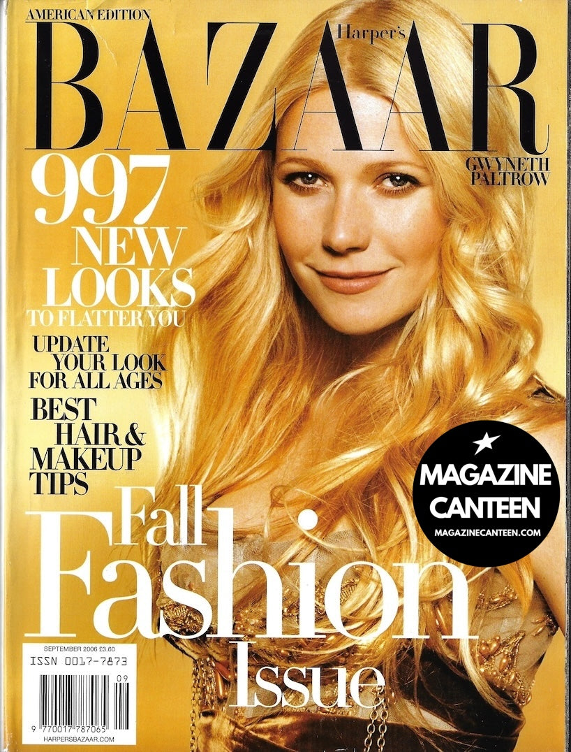 Harper's Bazaar USA - Gwyneth Paltrow GEMMA WARD Natasha Poly ...