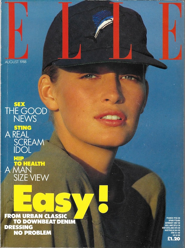 Elle Magazine - ESTELLE LEFEBURE Sting LISA GRAHAM Sarah Jones ...