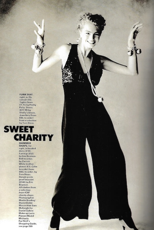 Elle Magazine - MICHAELA BERCU Barry Kamen PAULA YATES CHANEL ...