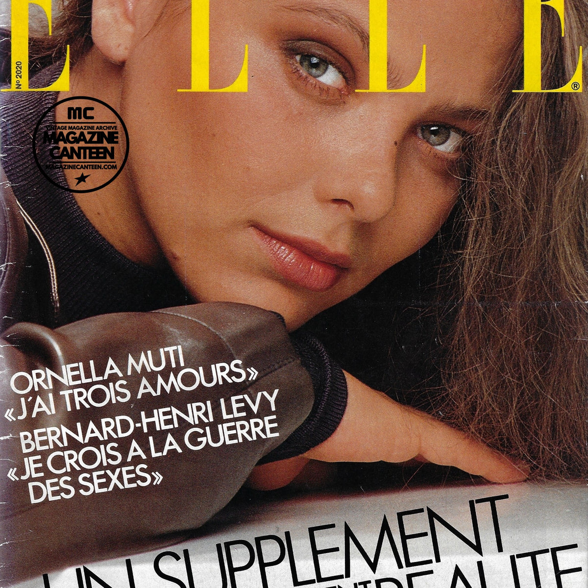 French ELLE Magazine - Ornella Muti GREG GORMAN Marc Hispard – magazine ...