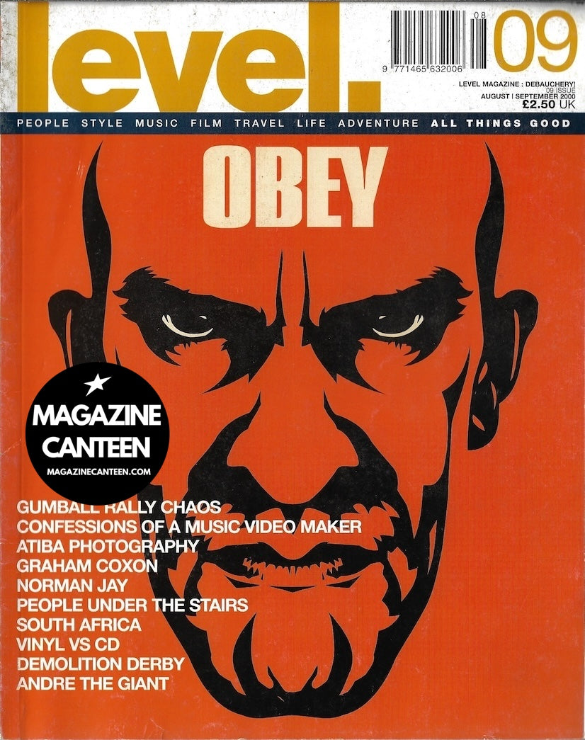 Level Magazine - Graham Coxon BLUR Shepard Fairey – magazine canteen