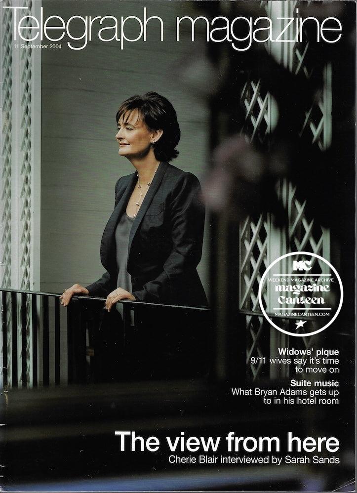 The Telegraph Magazine - Cherie Blair BRYAN ADAMS Cameron Silver ...