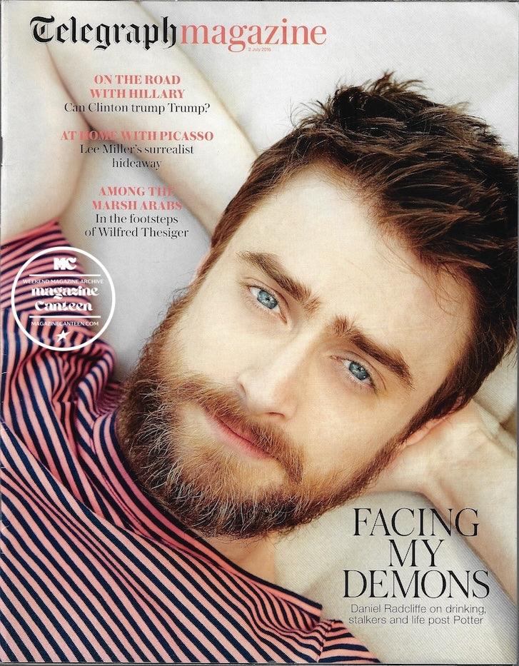 The Telegraph Magazine - Daniel Radcliffe – magazine canteen