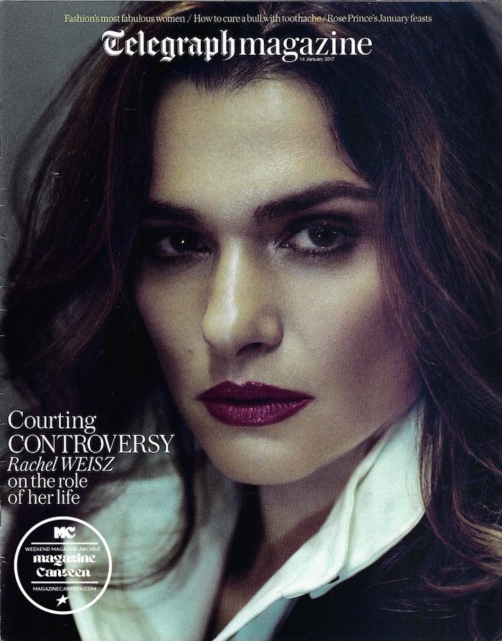 The Telegraph Magazine - RACHEL WEISZ Maggi Hambling – magazine canteen