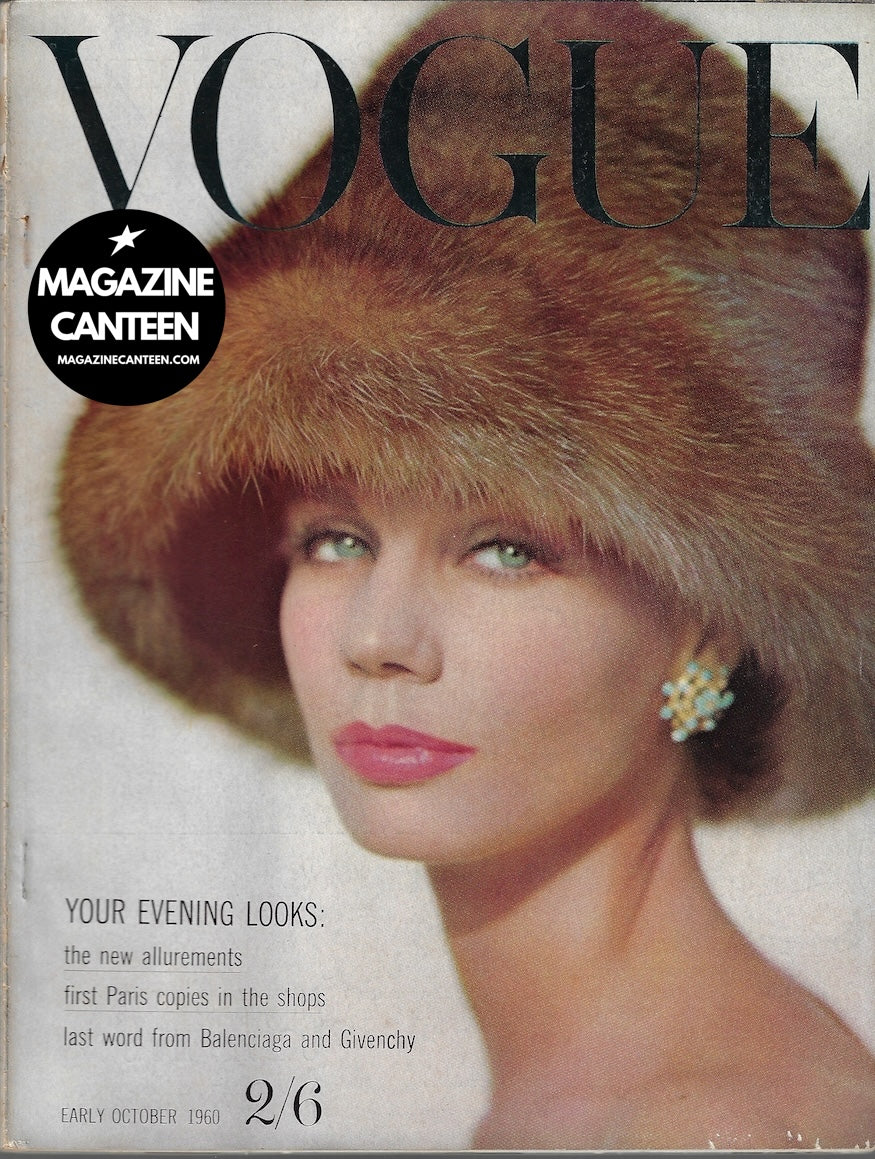 Vogue Magazine October 1960 BRIAN DUFFY Grace Coddington DON MCCULLIN ...