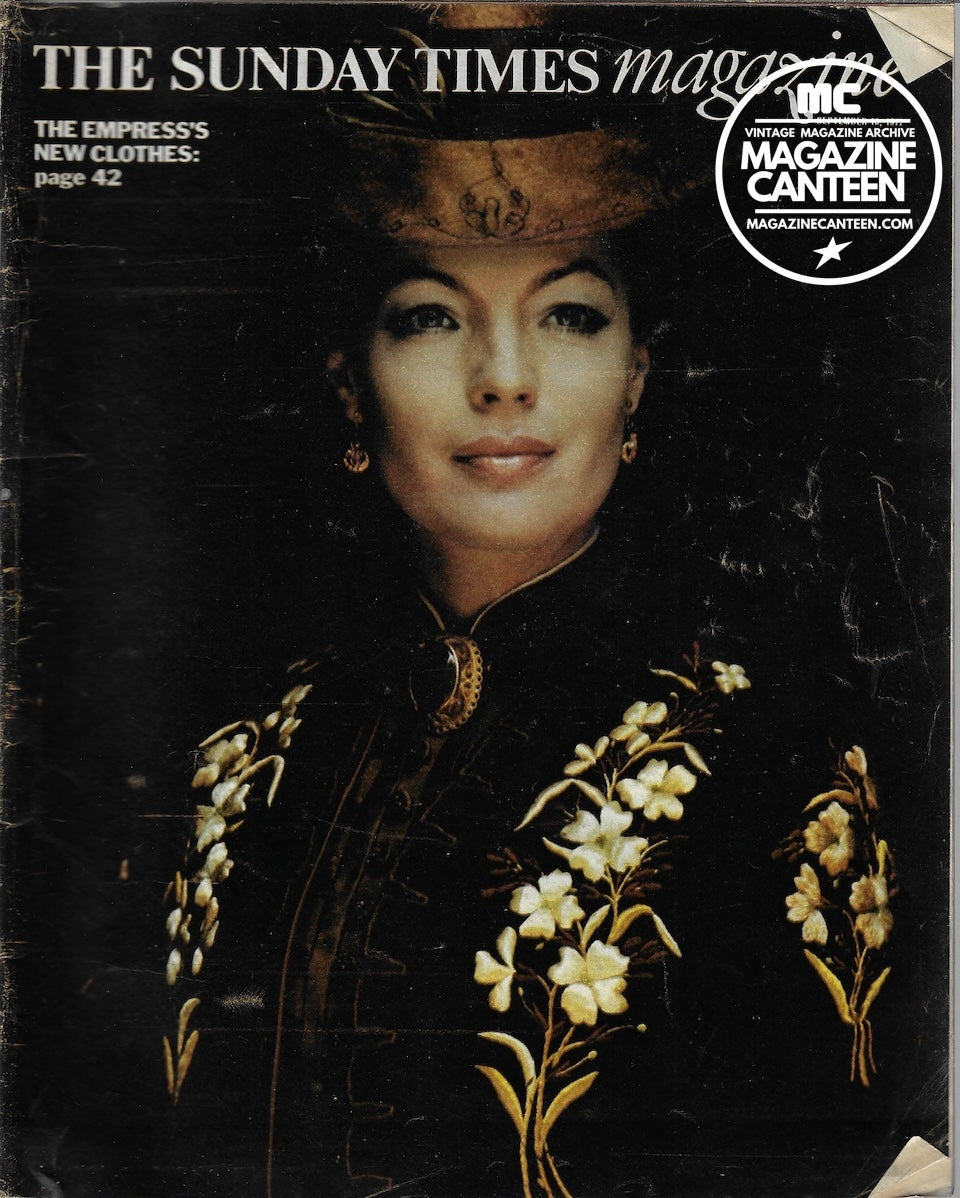 The Sunday Times Magazine - SILVANA MANGANO Eva Sereny – magazine canteen