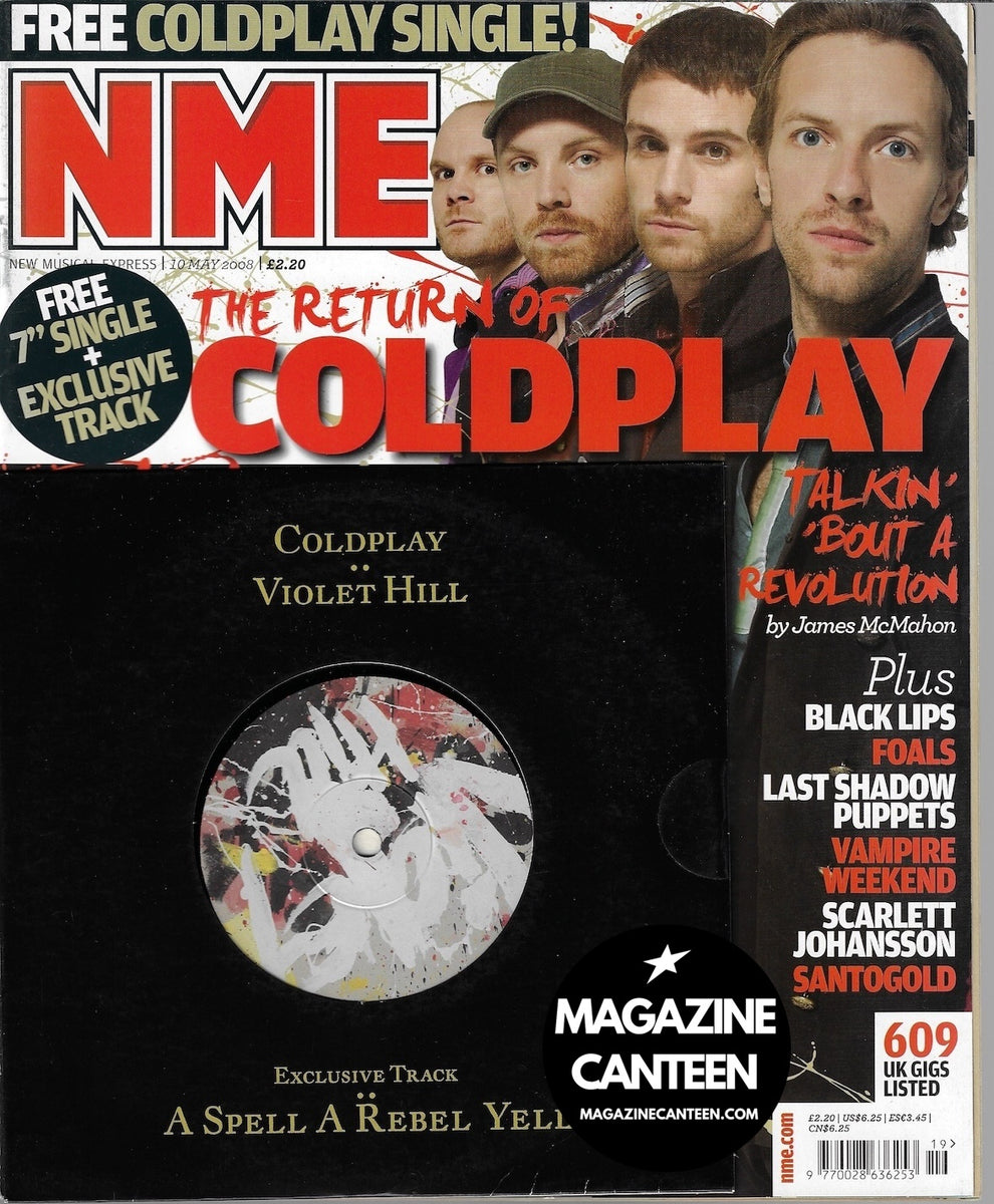 The NME Magazine - Coldplay – magazine canteen
