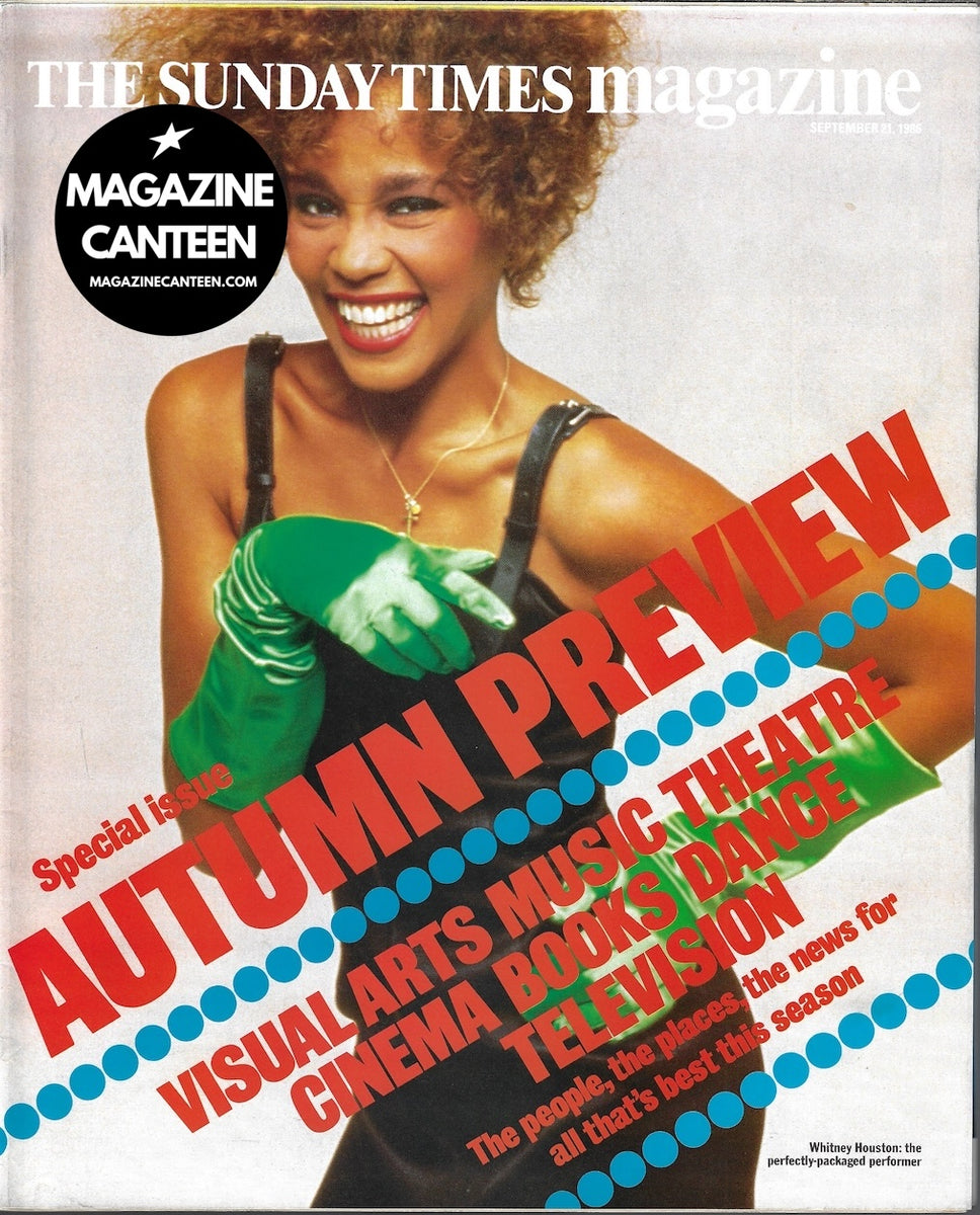 The Sunday Times - WHITNEY HOUSTON Samantha Fox JILL TWEEDIE – magazine ...