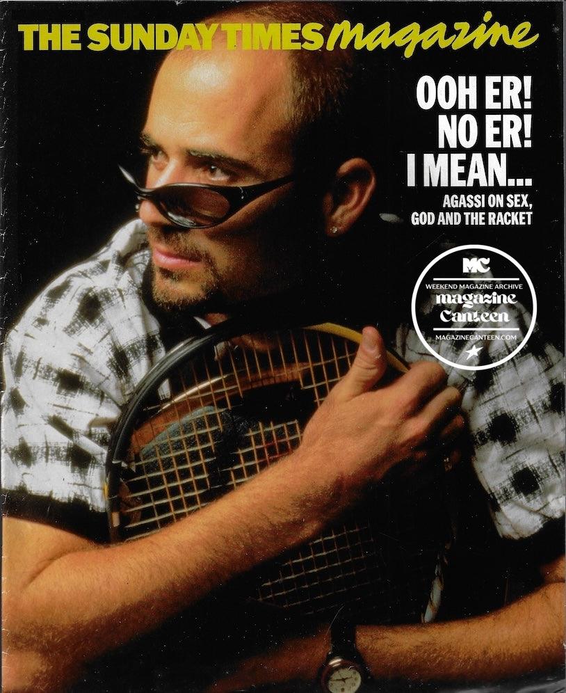 The Sunday Times Magazine - Andre Agassi AMES BROWN Loaded – magazine ...