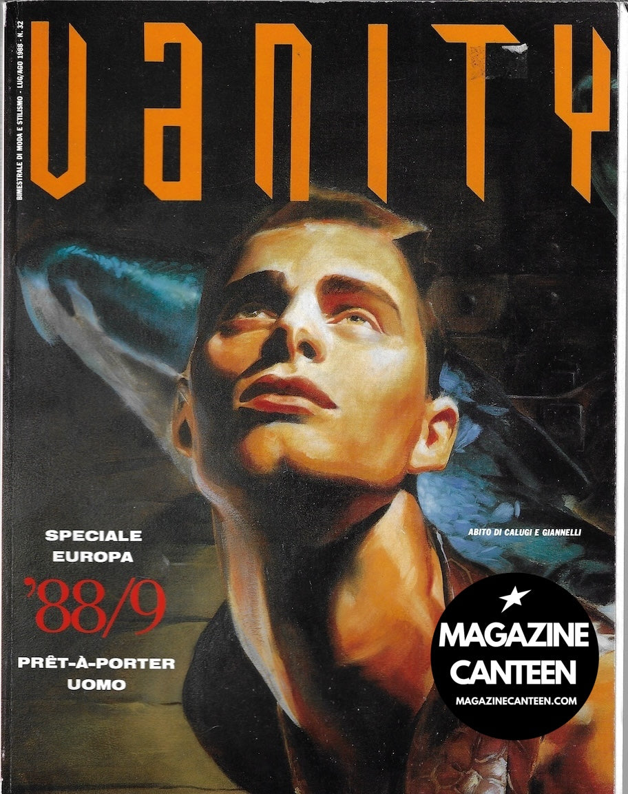 Vanity Magazine - 1988 / 1989 Male Fashion Italia – magazine canteen
