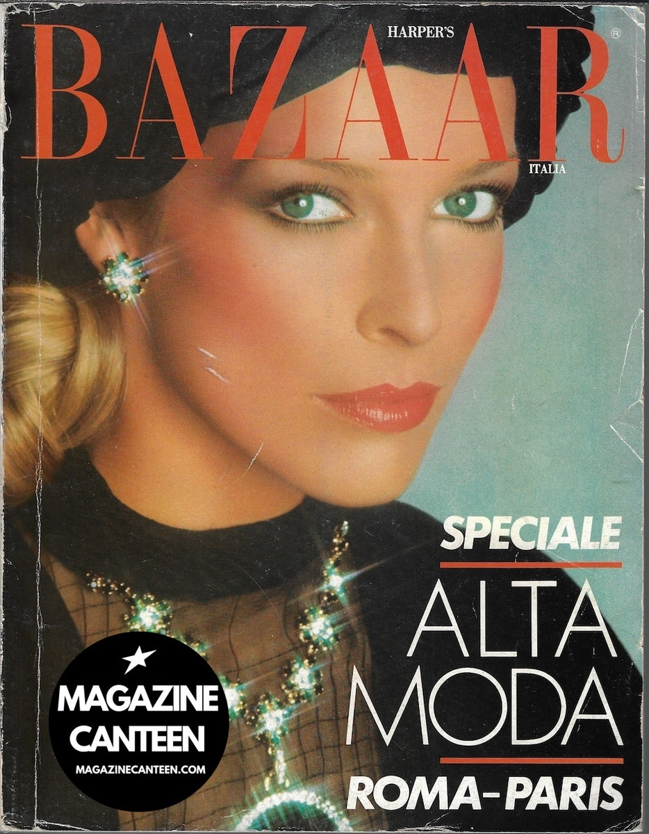 Harpers Bazaar Italia Magazine - Bob Krieger Marie Helvin Barry McGinl ...