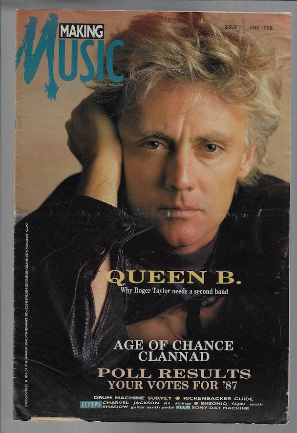 Making Music Magazine - Roger Taylor Queen – magazine canteen