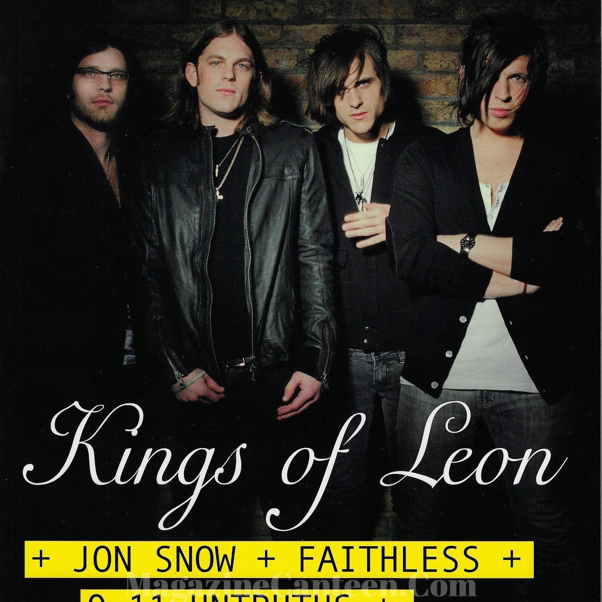 Total Spec Magazine - Kings Of Leon – magazine canteen