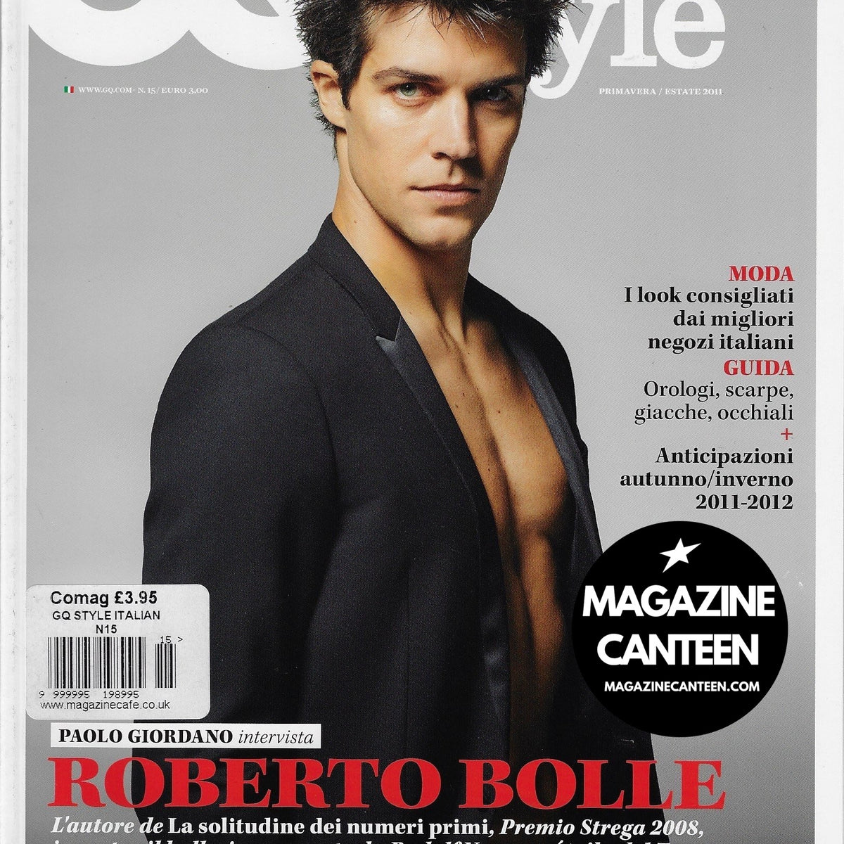GQ Style Italia Magazine - ROBERTO BOLLE Mark Vanderloo – magazine canteen