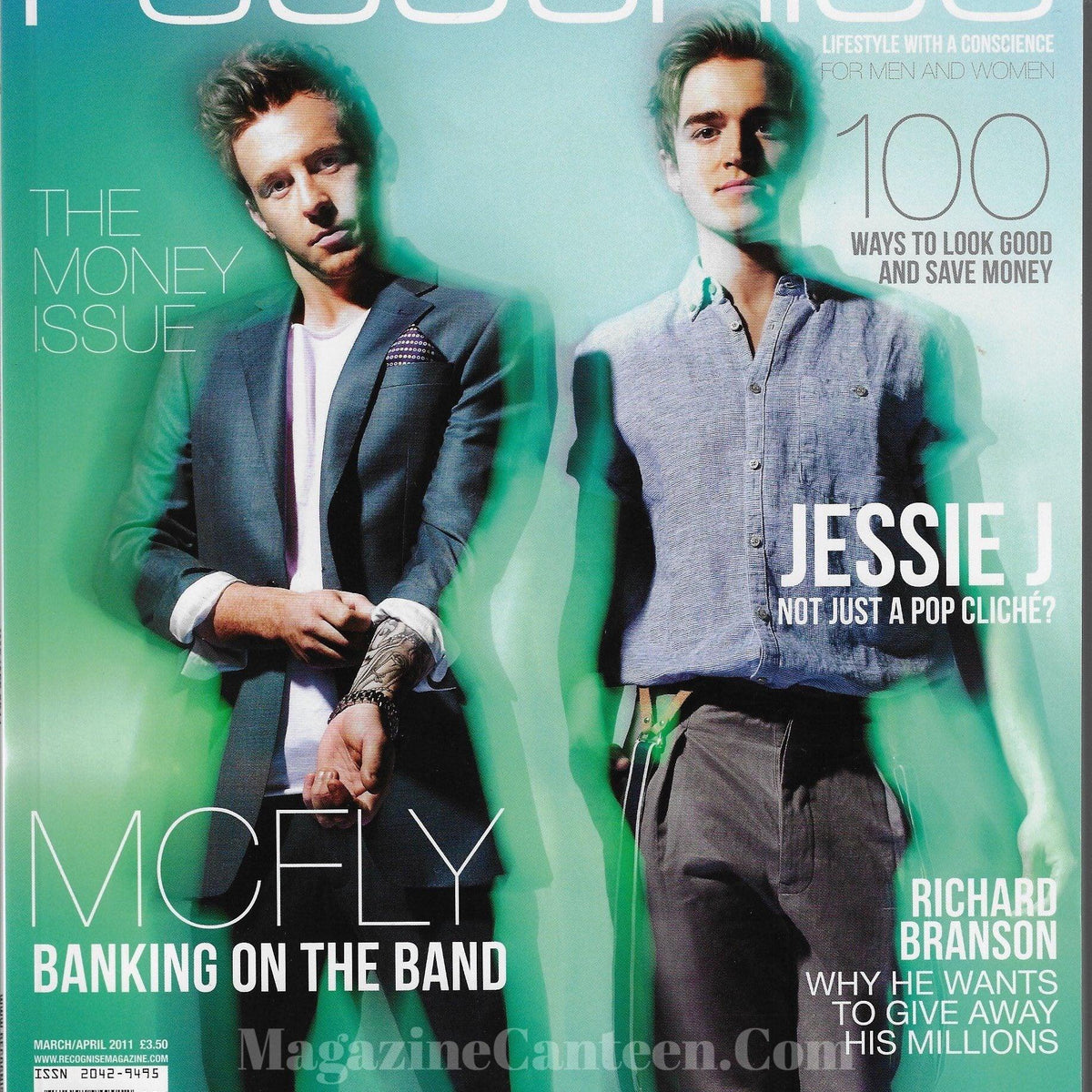 Recognise Magazine - McFly Jessie J – magazine canteen