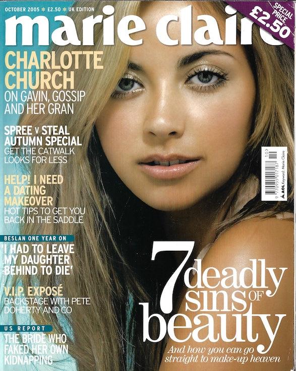 Marie Claire Magazine - Charlotte Church ALISON RENNER George Clooney ...