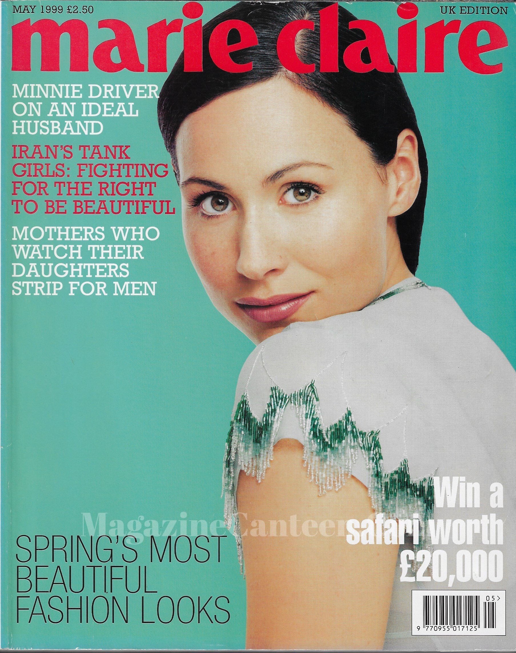 Marie Claire Magazine - Minnie Driver – magazine canteen
