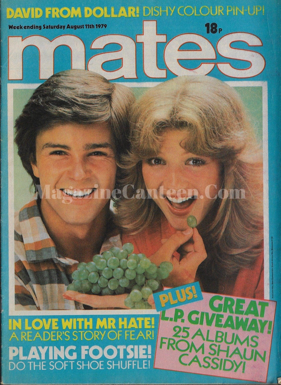 Mates Magazine - David Van Day – magazine canteen
