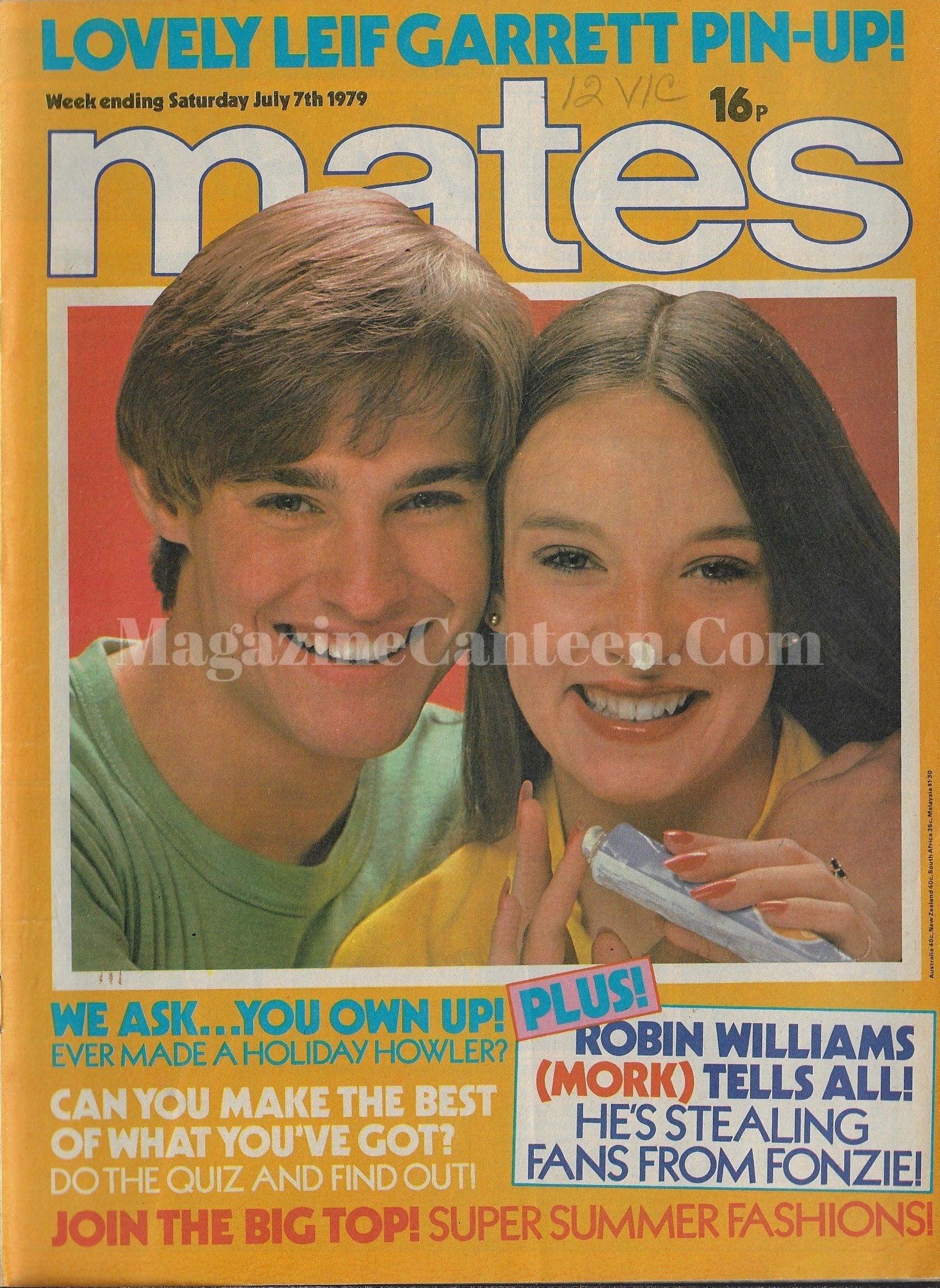 Mates Magazine | Teenage 1970s Pop Magazine – magazine canteen
