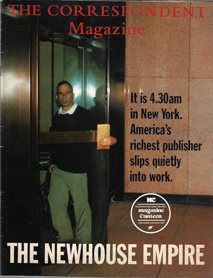 The Correspondent Magazine - Si Newhouse RALPH STEADMAN Pig Farming ...