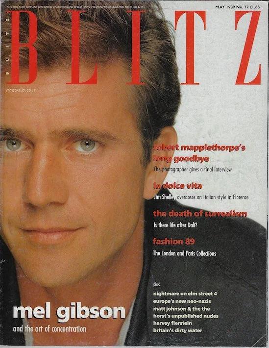 Blitz Magazine - Mel Gibson Terry O'Neill Robert Englund – magazine canteen