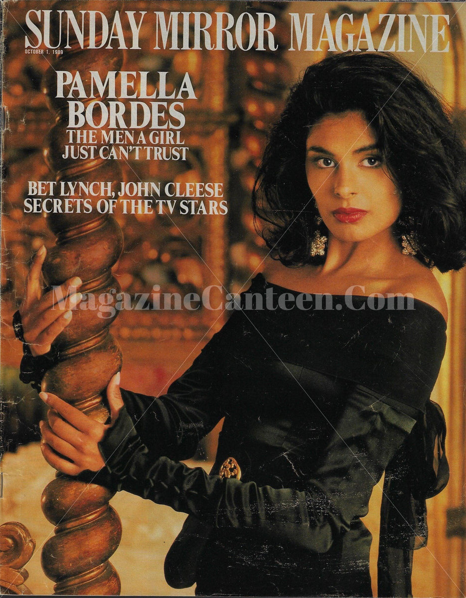 Sunday Mirror Magazine - Pamella Bordes – magazine canteen