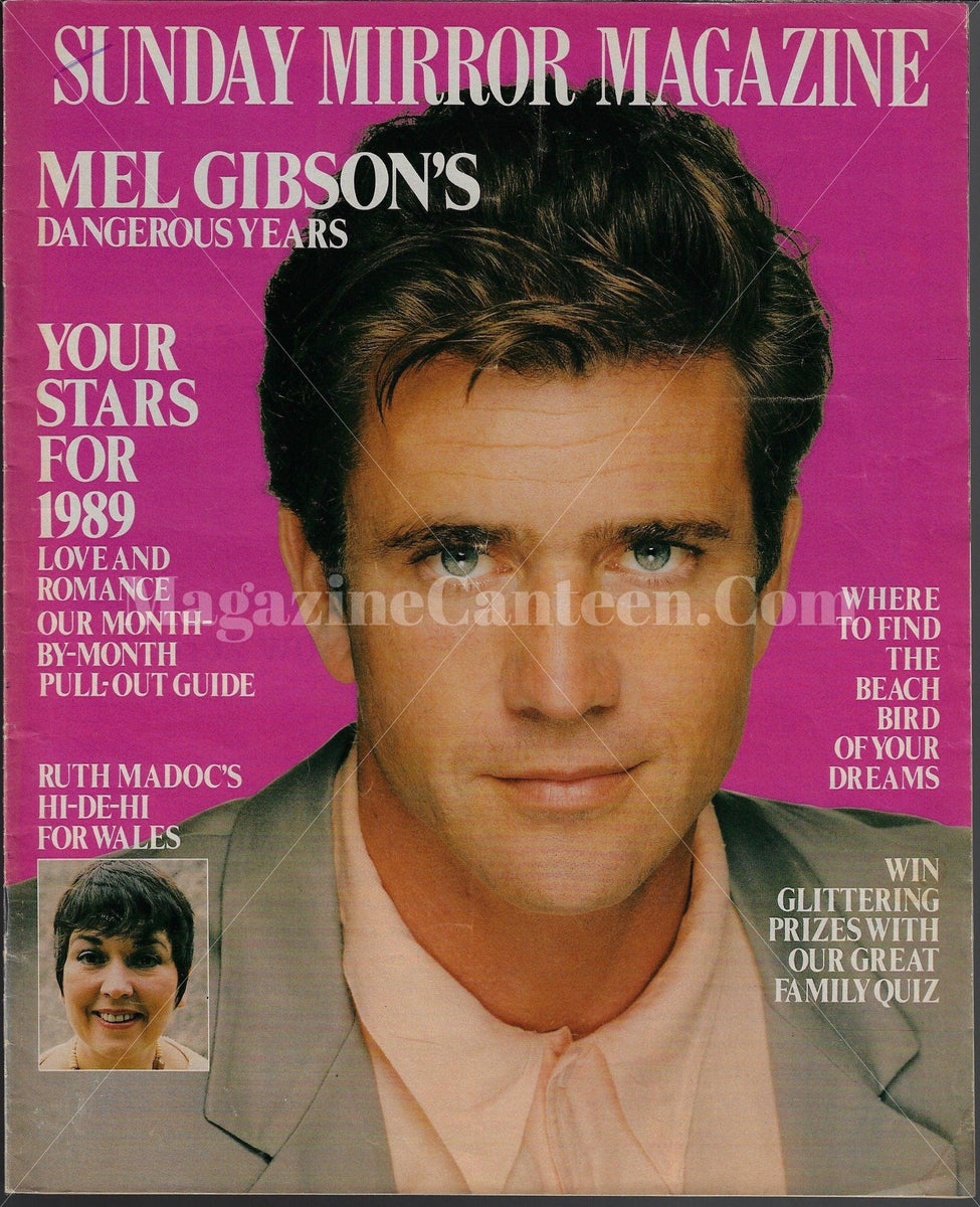 Sunday Mirror Magazine - Mel Gibson Big Country – magazine canteen