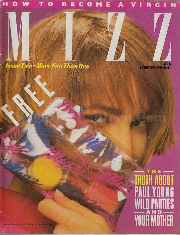 Mizz Magazine - Issue 2 Manchester Phil Redmond – magazine canteen