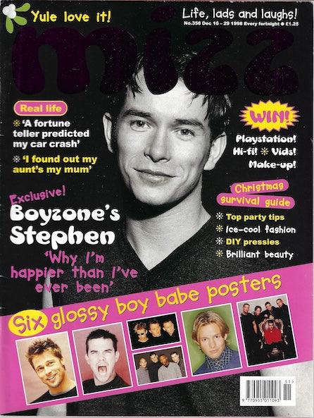 Mizz Magazine - Stephen Gately Boyzone – magazine canteen