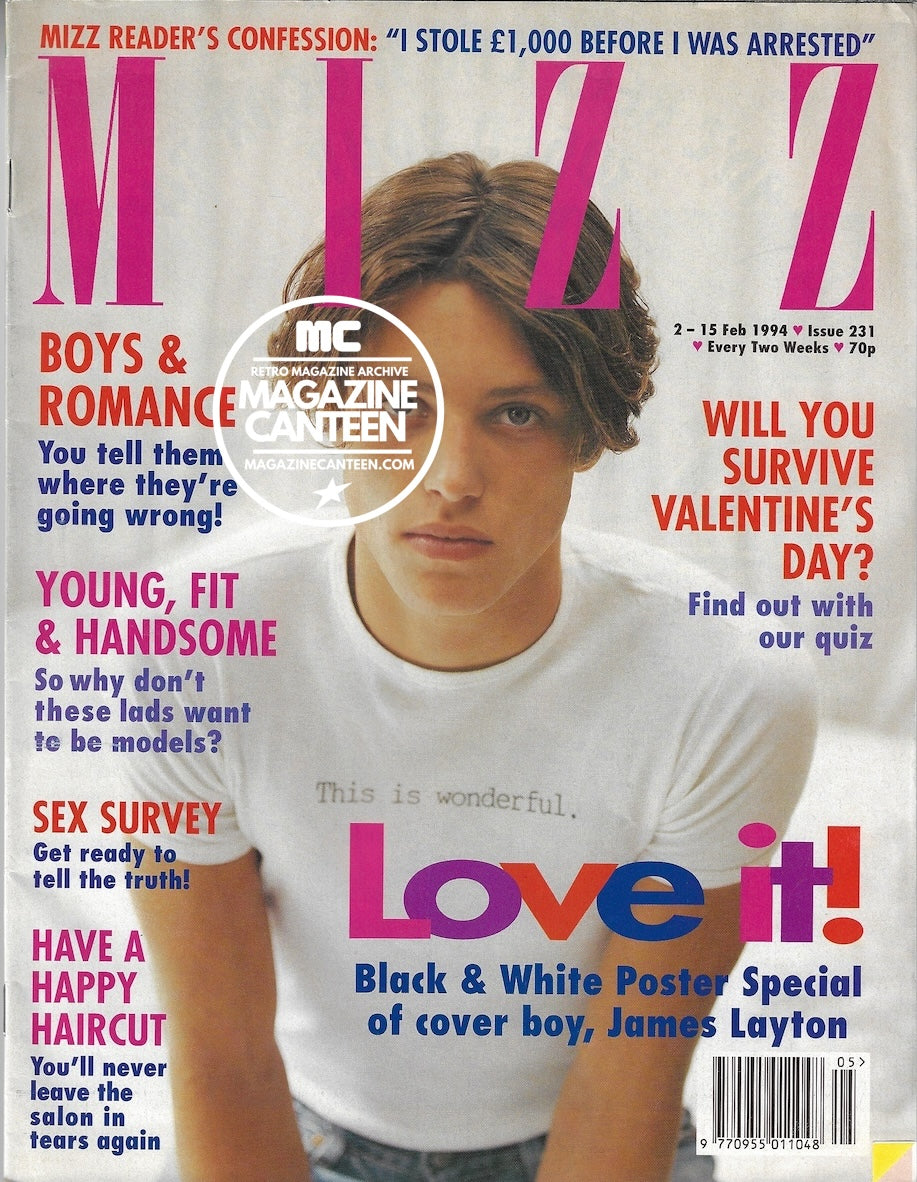 Mizz Magazine - James Layton Bad Boys Inc – magazine canteen