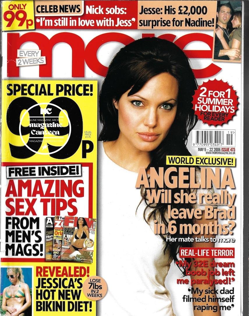 More Magazine - Angelina Jolie JASON PEBWORTH Josh Holloway – magazine ...