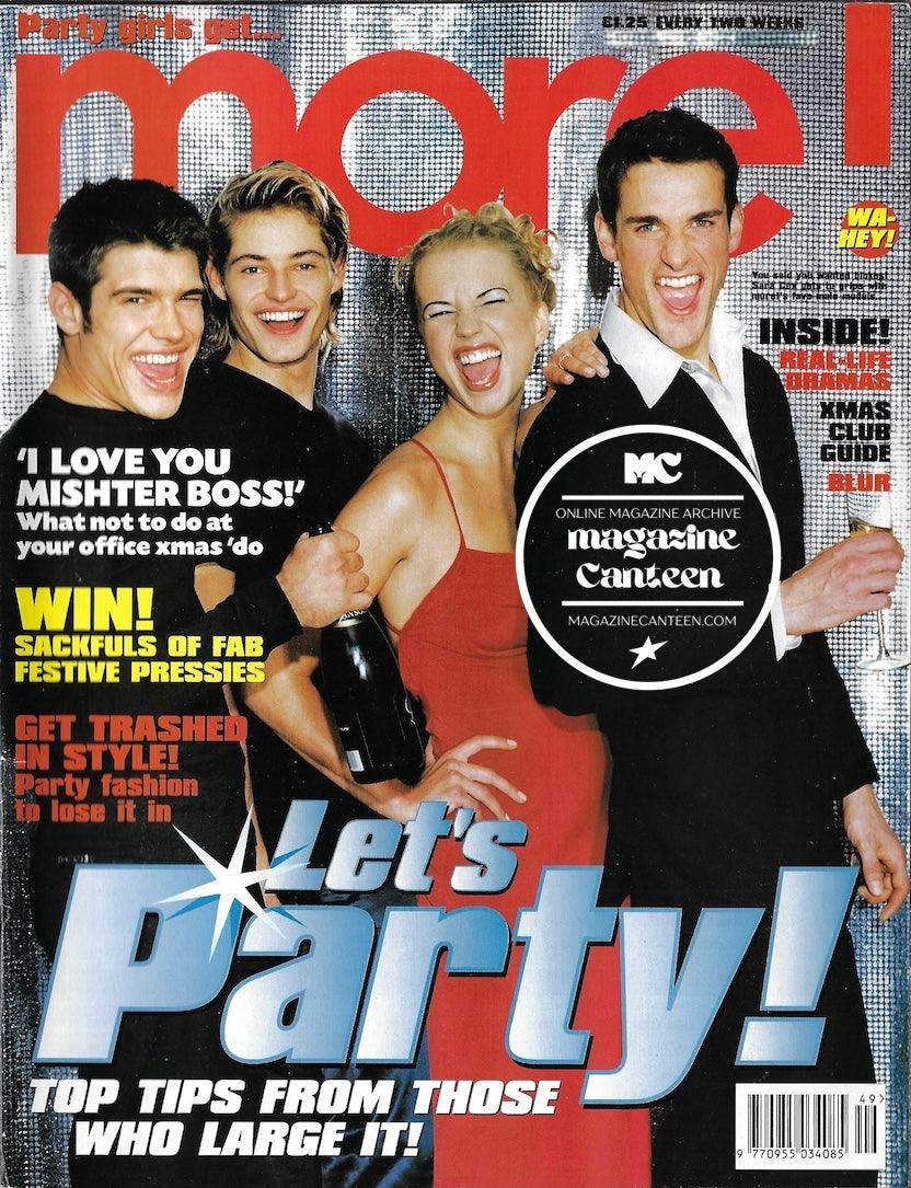 More Magazine - Sara Cox BLUR All Saints – magazine canteen