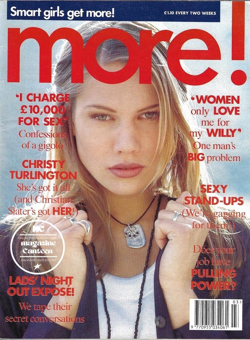 More Magazine - Christy Turlington ROB NEWMAN Sean Hughes Scott Michae ...