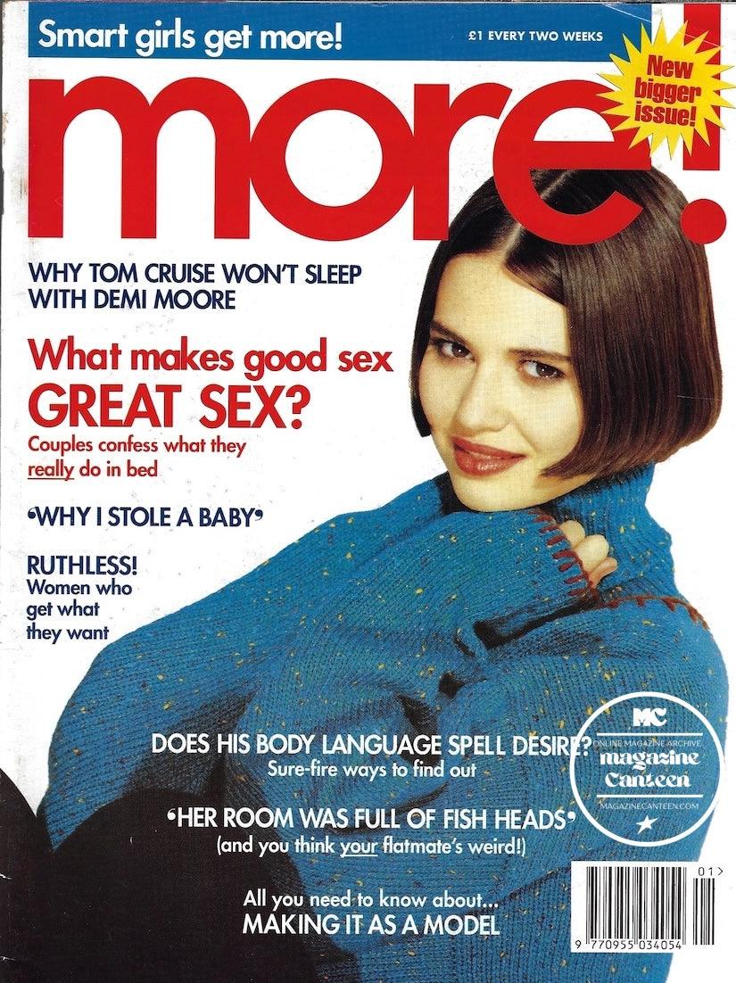 More Magazine - MENERGY Neil Morrissey DEMI MOORE – magazine canteen