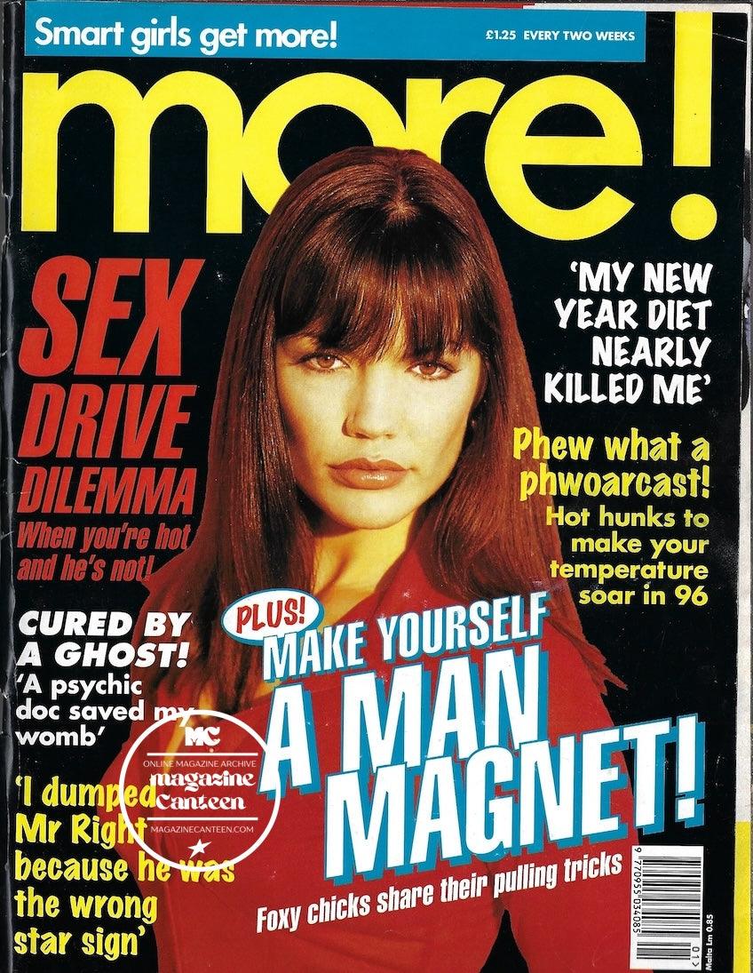 More Magazine - Robin Banks JODIE KIDD Frank Skinner – magazine canteen