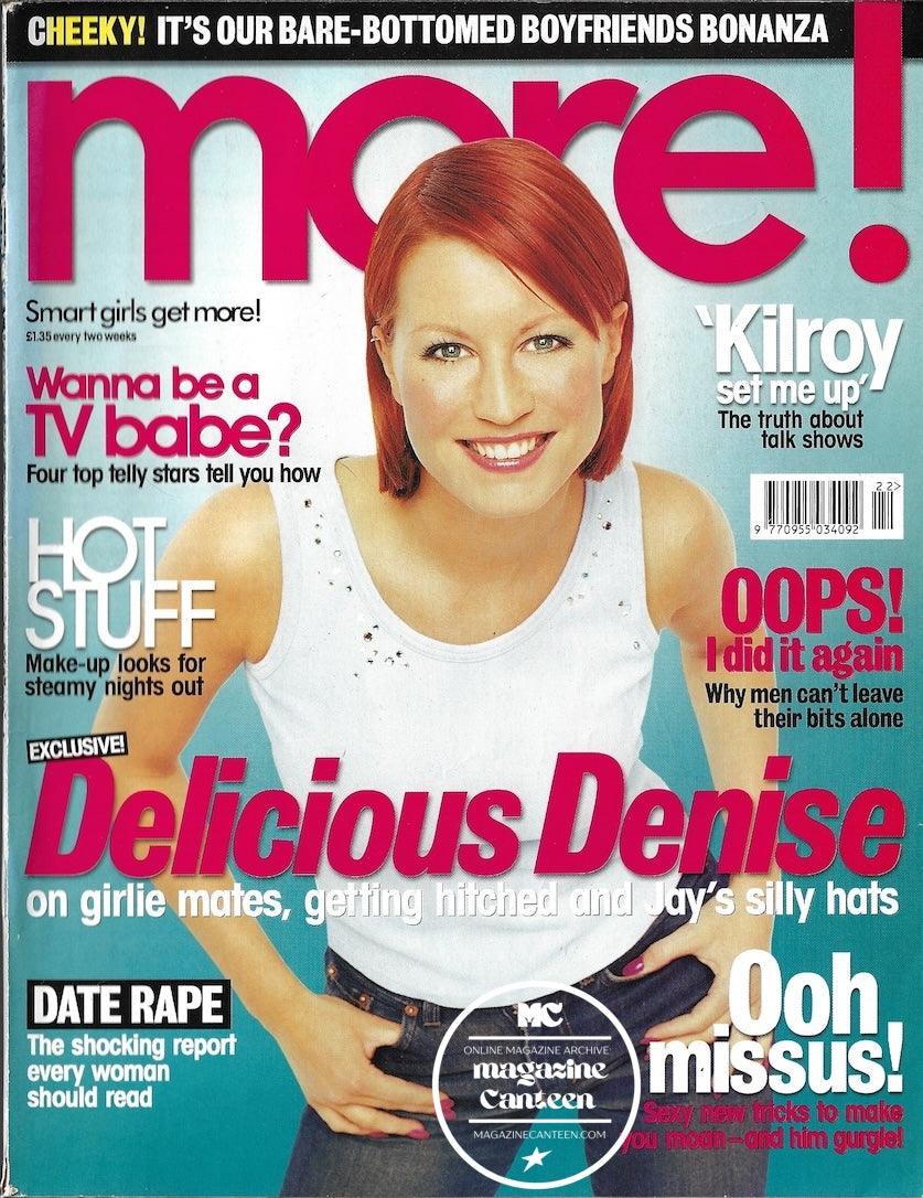 More Magazine - Denise Van Outen DONNA AIR Emma Ledden – magazine canteen
