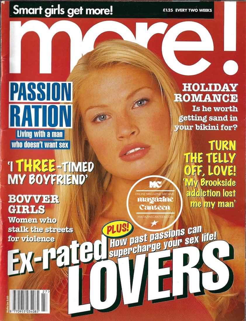 More Magazine - Kevin Finch MAN O MAN Ben Chaplin – magazine canteen