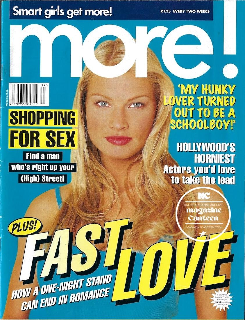 More Magazine - Louise Wener SLEEPER Pamela Anderson – magazine canteen
