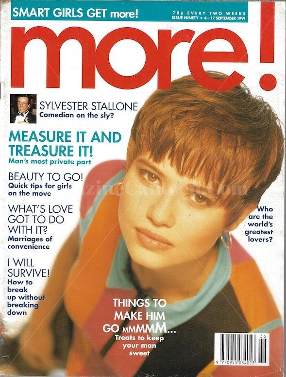 More Magazine - Sylvester Stallone Paul Merton – magazine canteen