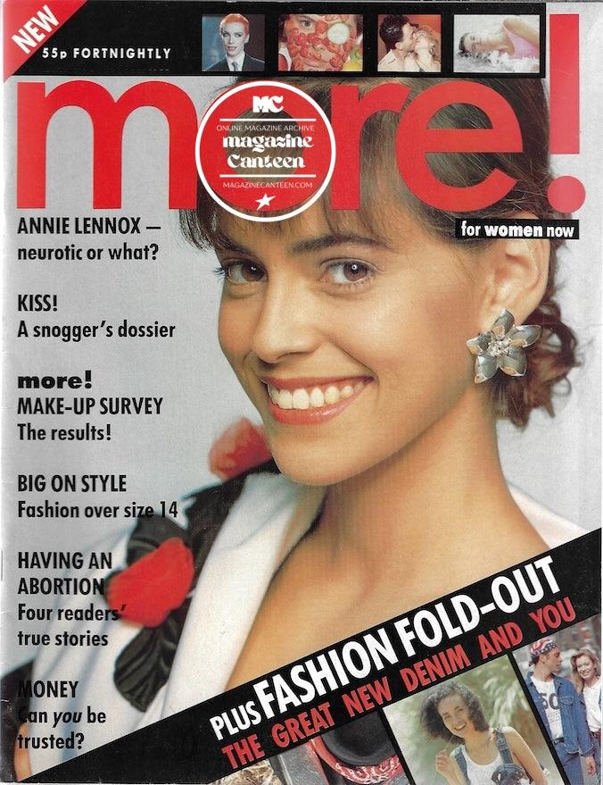 More Magazine - Annie Lennox Robert Kilroy Silk – magazine canteen