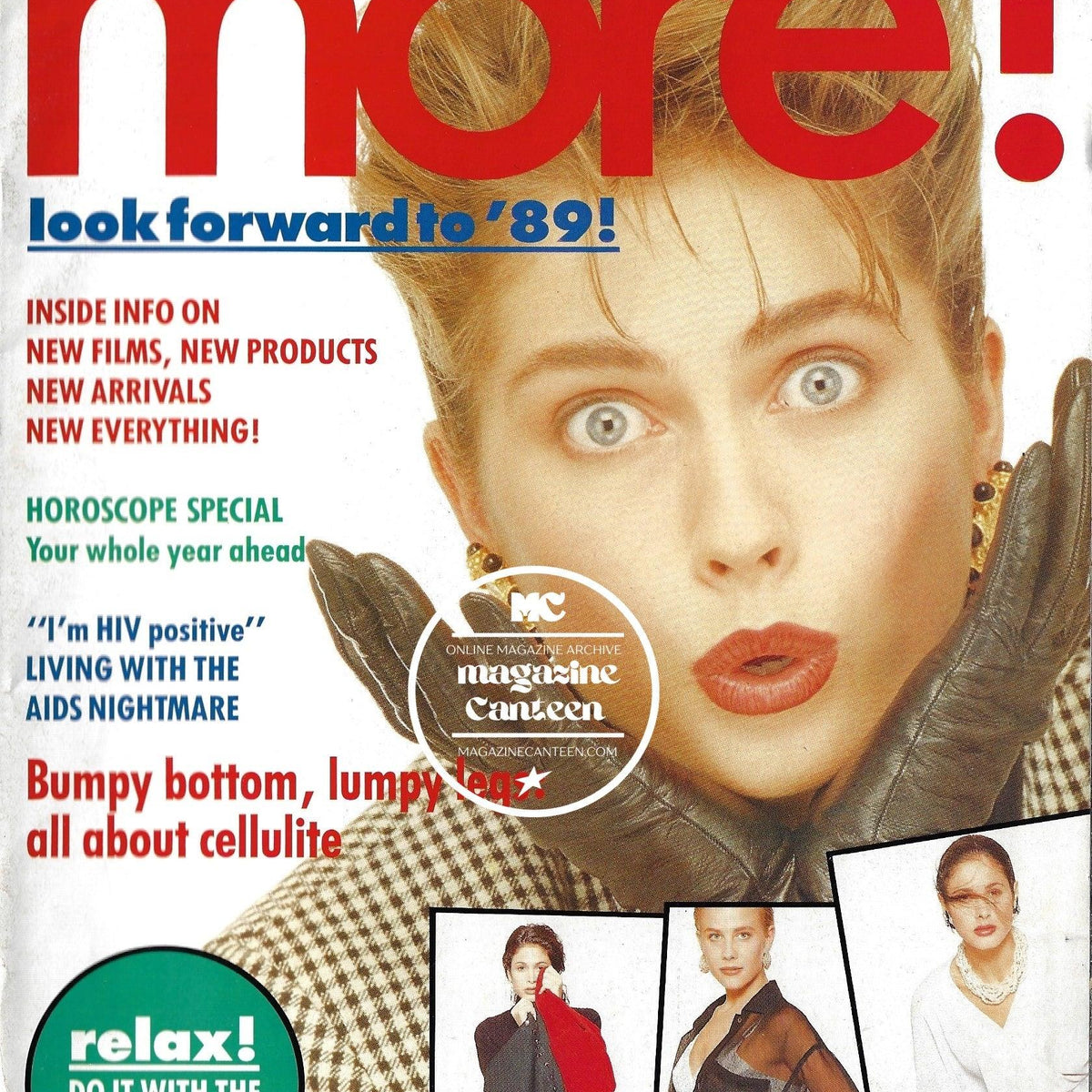 More Magazine - Ruby Wax Liverpool – magazine canteen