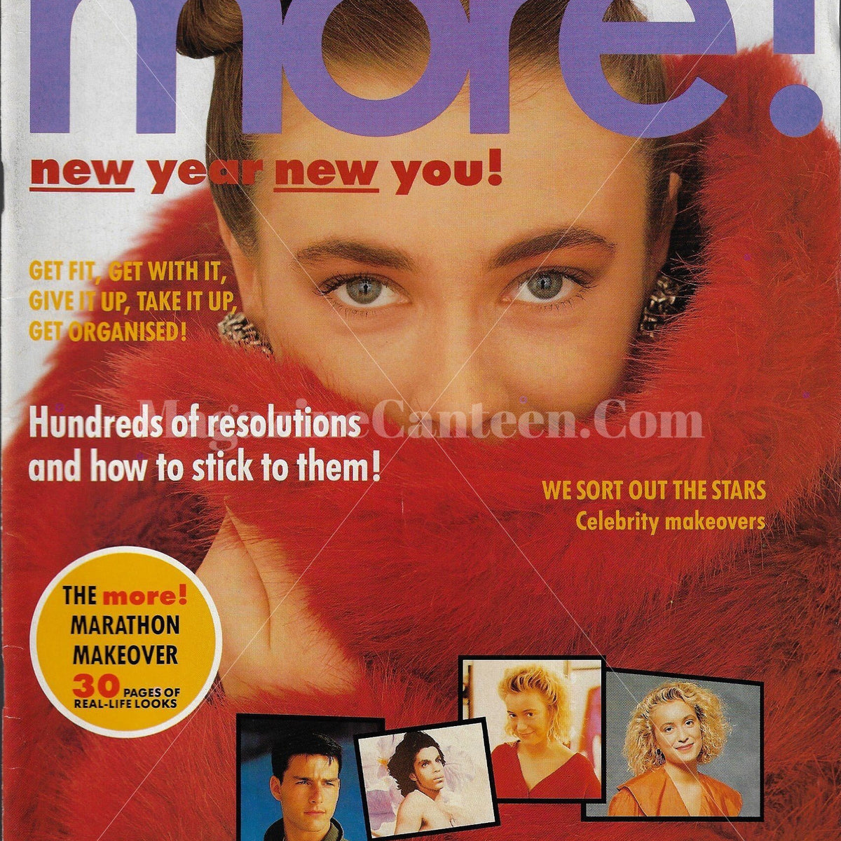 More Magazine - Tom Cruise Makeovers – magazine canteen