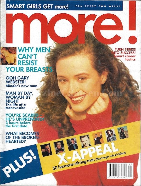 More Magazine - Gary Webster Tony Slattery – magazine canteen