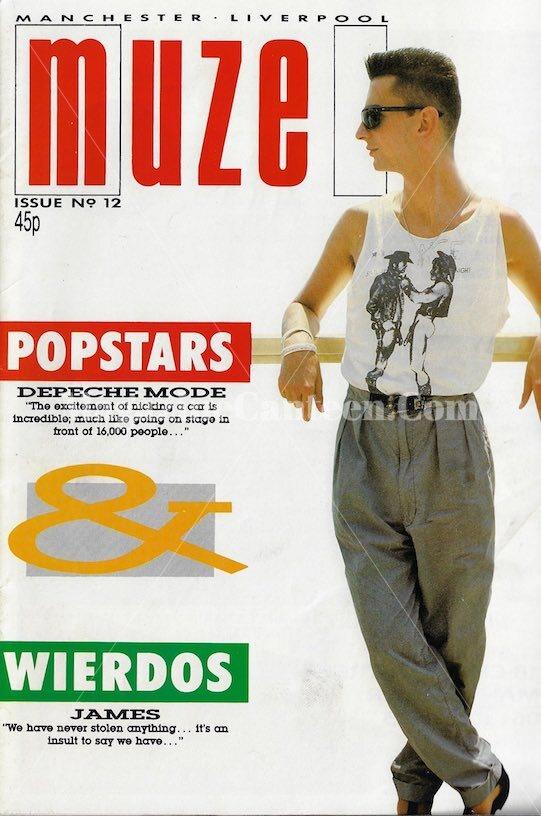 Muze Magazine - Dave Gahan Depeche Mode – magazine canteen