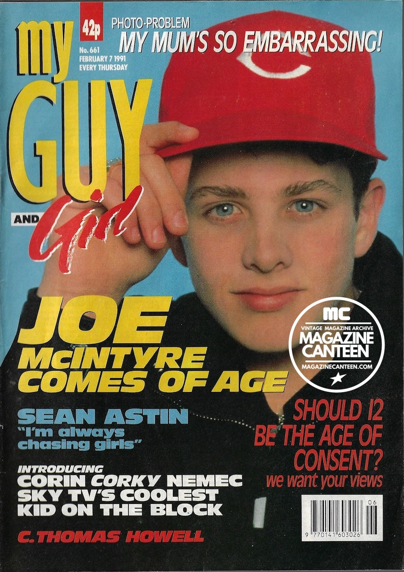 Oh Boy Magazine - JOEY MCINTYRE New Kids On The Block – magazine canteen