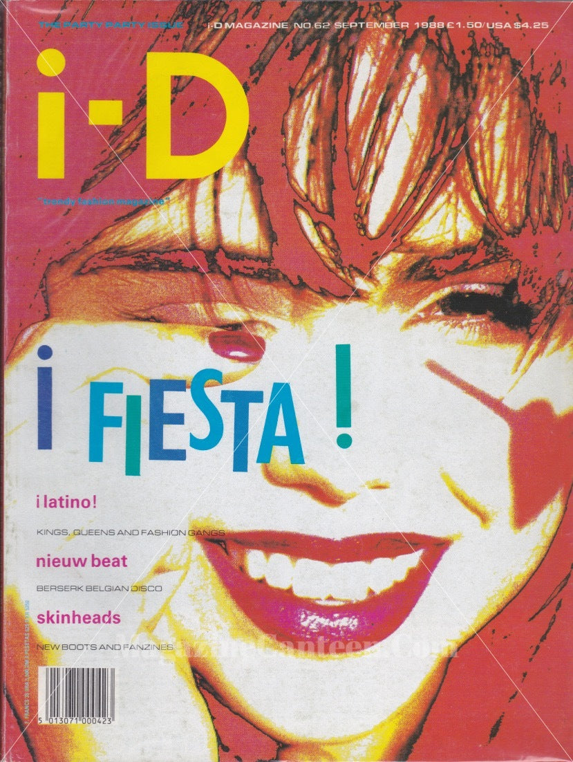 I-D Magazine 62 - Jade Fiesta 1988 – magazine canteen