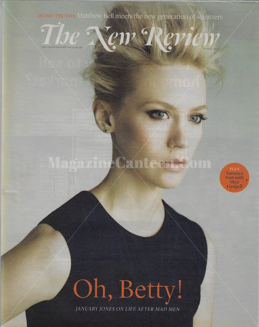 NR Magazine - January Jones Mad Men – magazine canteen