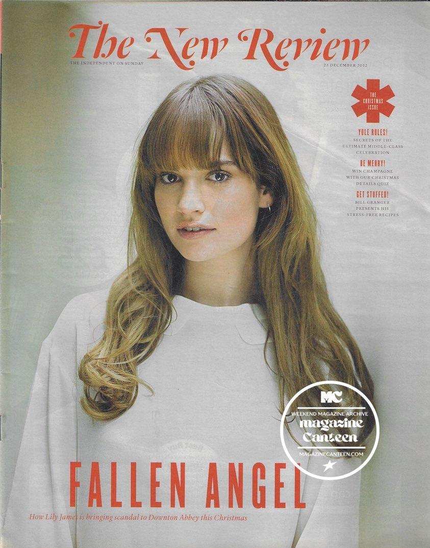 New Review Magazine - Lily James Danielle Tarento Frances Ruffelle ...